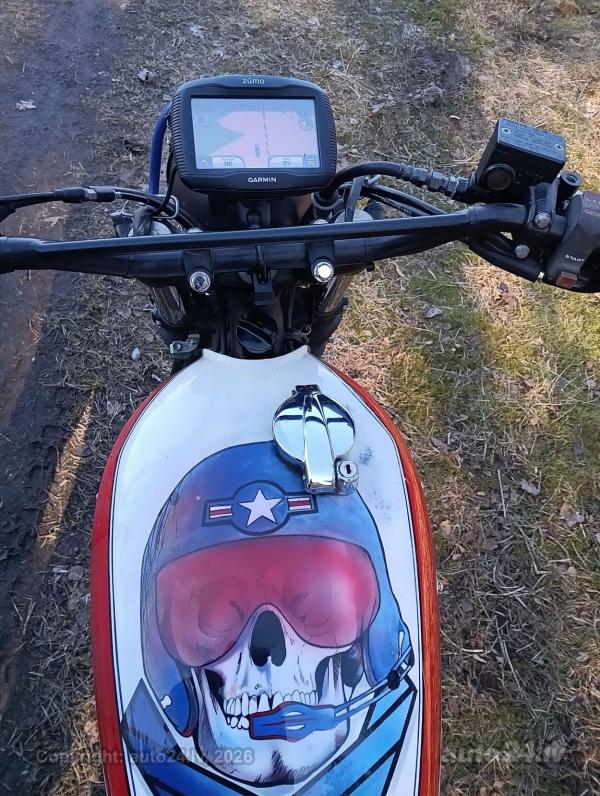 Blue Honda NX 650 1990 in Tallinn, with an engine capacity of 0.65 L and mileage of 12 thousand km for 5900 €, photo 9 on AUTOMOTO.COM.LV