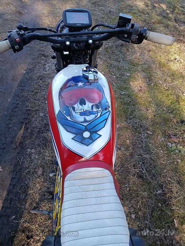 Blue Honda NX 650 1990 in Tallinn, with an engine capacity of 0.65 L and mileage of 12 thousand km for 5900 €, photo 10 on AUTOMOTO.COM.LV