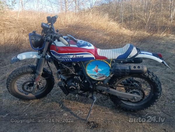 Blue Honda NX 650 1990 in Tallinn, with an engine capacity of 0.65 L and mileage of 12 thousand km for 5900 €, photo 11 on AUTOMOTO.COM.LV