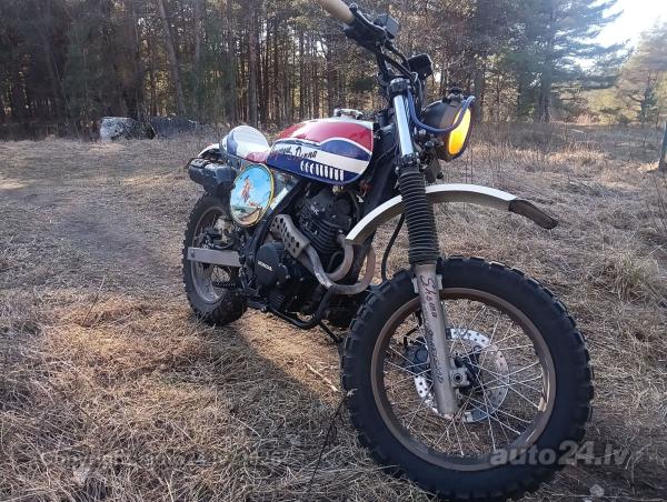 Blue Honda NX 650 1990 in Tallinn, with an engine capacity of 0.65 L and mileage of 13 thousand km for 4900 €, photo 4 on AUTOMOTO.COM.LV