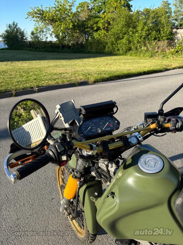 Grey Honda NX 650 1995 in Haapsalu, with an engine capacity of 0.64 L and mileage of 68 thousand km for 2200 €, photo 3 on AUTOMOTO.COM.LV