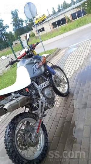 Honda NX 650 1998 in Ludza, with an engine capacity of 0.65 L and mileage of 0 thousand km for 950 €, photo  on AUTOMOTO.COM.LV