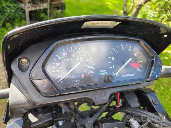 Honda NX 650 2003 in Tukums, with an engine capacity of 0.64 L and mileage of 0 thousand km for 2200 €, photo 9 on AUTOMOTO.COM.LV
