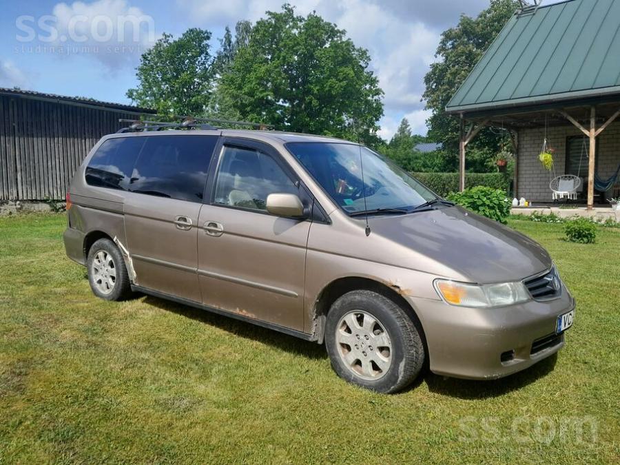 Dzeltens Honda Odyssey 2003 Tukums, ar dzinēja tilpumu 3.50 L un nobraukumu 263 tūkst. km par 1099 €, foto 7 vietnē AUTOMOTO.COM.LV