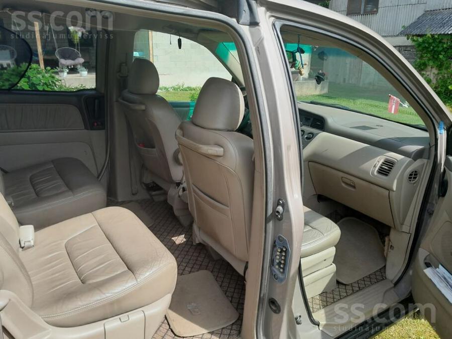 Dzeltens Honda Odyssey 2003 Tukums, ar dzinēja tilpumu 3.50 L un nobraukumu 263 tūkst. km par 1099 €, foto 13 vietnē AUTOMOTO.COM.LV