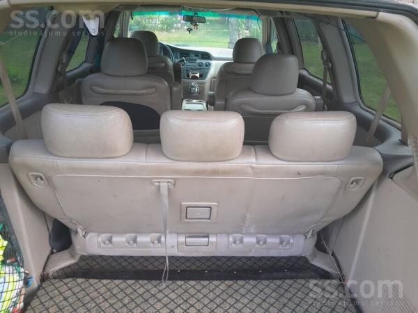 Dzeltens Honda Odyssey 2003 Tukums, ar dzinēja tilpumu 3.50 L un nobraukumu 263 tūkst. km par 1099 €, foto 1 vietnē AUTOMOTO.COM.LV