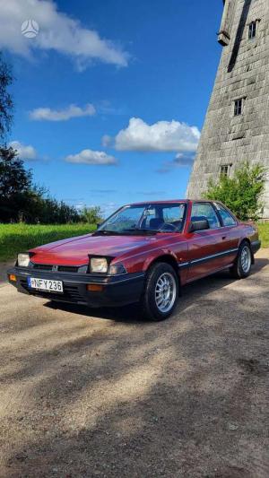 Красный Хонда Прелюд 1984 в Клайпеда, объемом двигателя 1.82 л и пробегом 191 тыс. км за 6150 €, фото 1 на AUTOMOTO.COM.LV