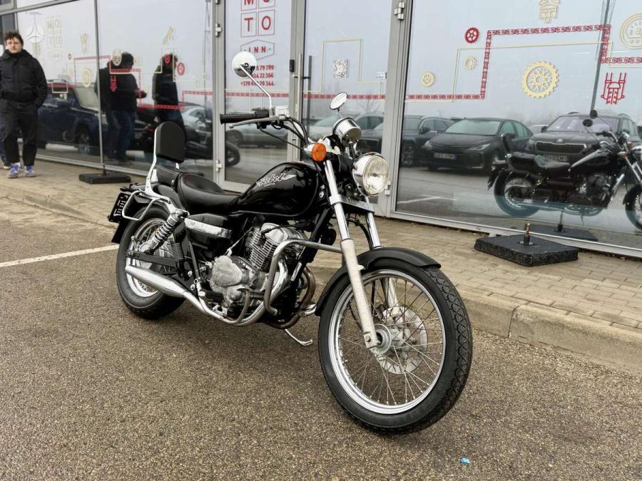 Melns Honda Rebel 1997 Viļņa, ar dzinēja tilpumu 0.13 L un nobraukumu 31 tūkst. km par 1599 €, foto 6 vietnē AUTOMOTO.COM.LV
