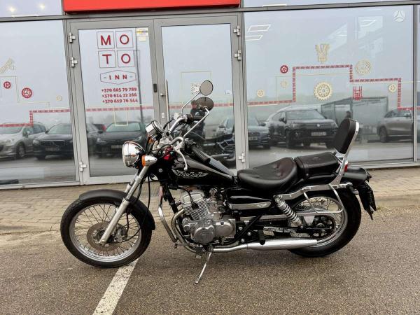 Black Honda Rebel 1997 in Vilnius, with an engine capacity of 0.13 L and mileage of 31 thousand km for 1599 €, photo 10 on AUTOMOTO.COM.LV