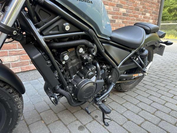 Grey Honda Rebel 2019 in Vilnius, with an engine capacity of 0.47 L and mileage of 2 thousand km for 5500 €, photo 7 on AUTOMOTO.COM.LV
