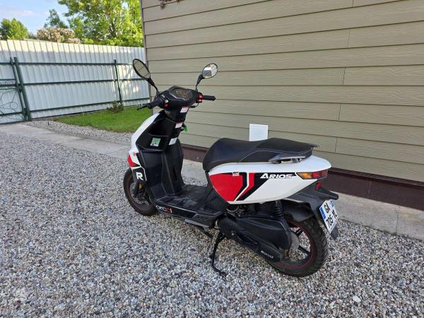 Balts Honda SH 2021 Pasvalys, ar dzinēja tilpumu 50.00 L un nobraukumu 12 tūkst. km par 799 €, foto 6 vietnē AUTOMOTO.COM.LV