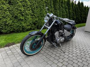 Melns Honda Shadow 600 1996 Kauņa, ar dzinēja tilpumu 0.80 L un nobraukumu 23 tūkst. km par 2500 €, foto 9 vietnē AUTOMOTO.COM.LV