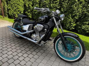 Melns Honda Shadow 600 1996 Kauņa, ar dzinēja tilpumu 0.80 L un nobraukumu 23 tūkst. km par 2500 €, foto 15 vietnē AUTOMOTO.COM.LV