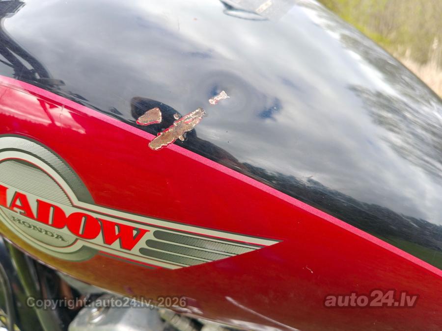 Melns Honda Shadow 600 1996 Pērnava, ar dzinēja tilpumu 0.58 L un nobraukumu 65 tūkst. km par 3150 €, foto 16 vietnē AUTOMOTO.COM.LV