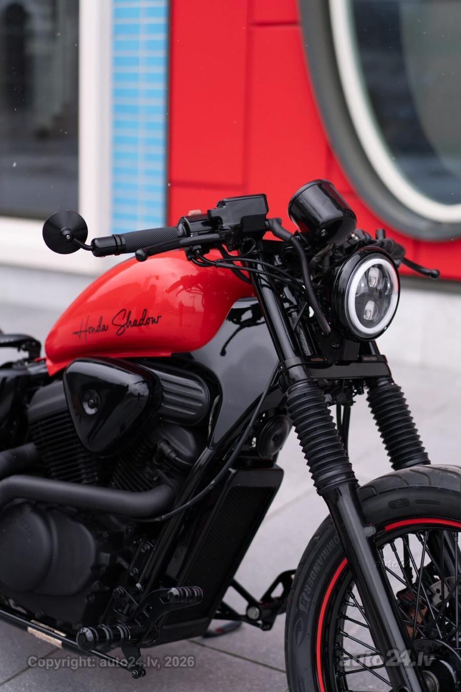 Honda Shadow 600 1995 Tallina, ar dzinēja tilpumu 0.58 L un nobraukumu 45 tūkst. km par 7900 €, foto 8 vietnē AUTOMOTO.COM.LV