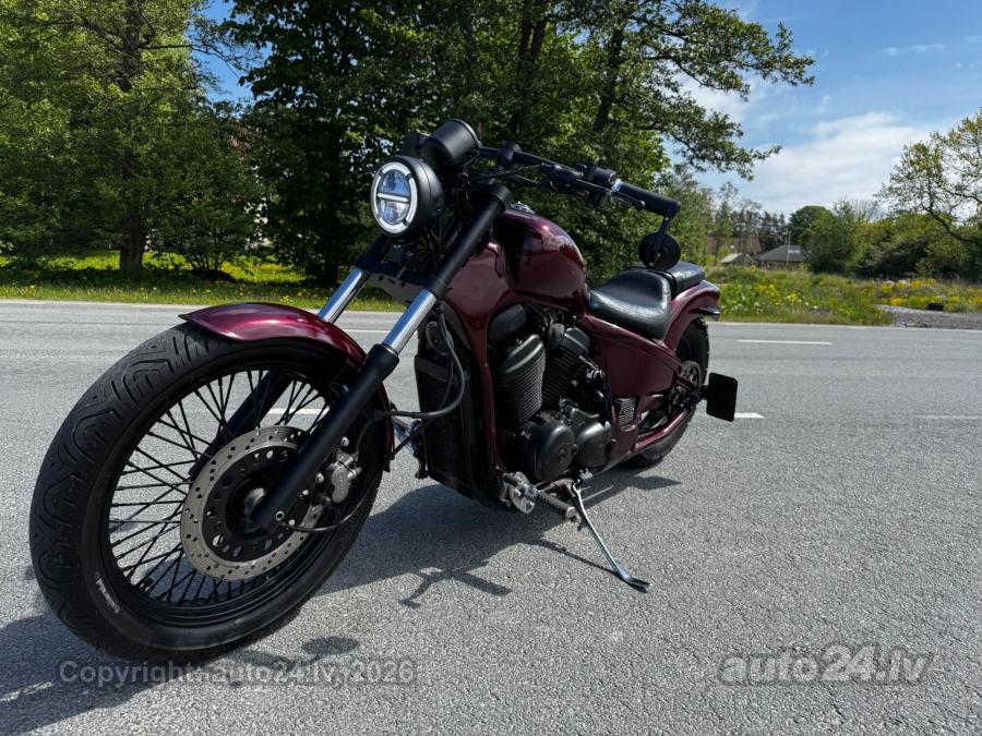 Красный Хонда Shadow 600 1988 в Таллин, объемом двигателя 0.60 л и пробегом 85 тыс. км за 2799 €, фото 3 на AUTOMOTO.COM.LV