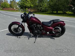 Красный Хонда Shadow 600 1988 в Таллин, объемом двигателя 0.60 л и пробегом 85 тыс. км за 2799 €, фото 4 на AUTOMOTO.COM.LV