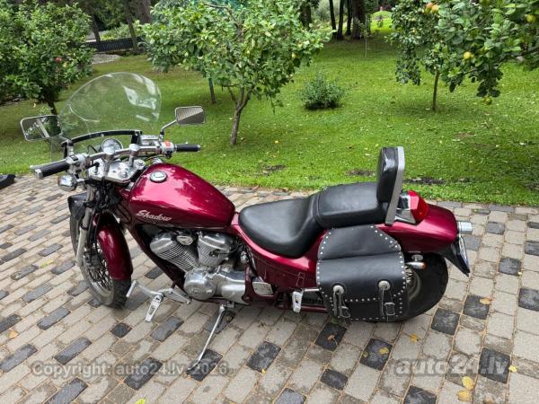 Красный Хонда Shadow 600 1991 в Таллин, объемом двигателя 0.58 л и пробегом 51 тыс. км за 1500 €, фото 2 на AUTOMOTO.COM.LV