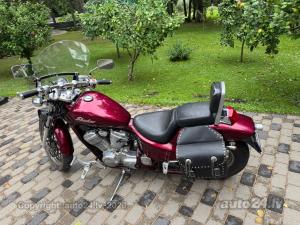 Red Honda Shadow 600 1991 in Tallinn, with an engine capacity of 0.58 L and mileage of 51 thousand km for 1500 €, photo 3 on AUTOMOTO.COM.LV
