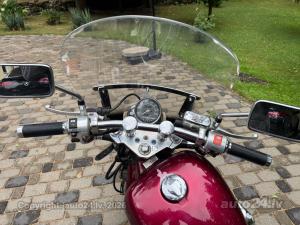 Red Honda Shadow 600 1991 in Tallinn, with an engine capacity of 0.58 L and mileage of 51 thousand km for 1500 €, photo 4 on AUTOMOTO.COM.LV