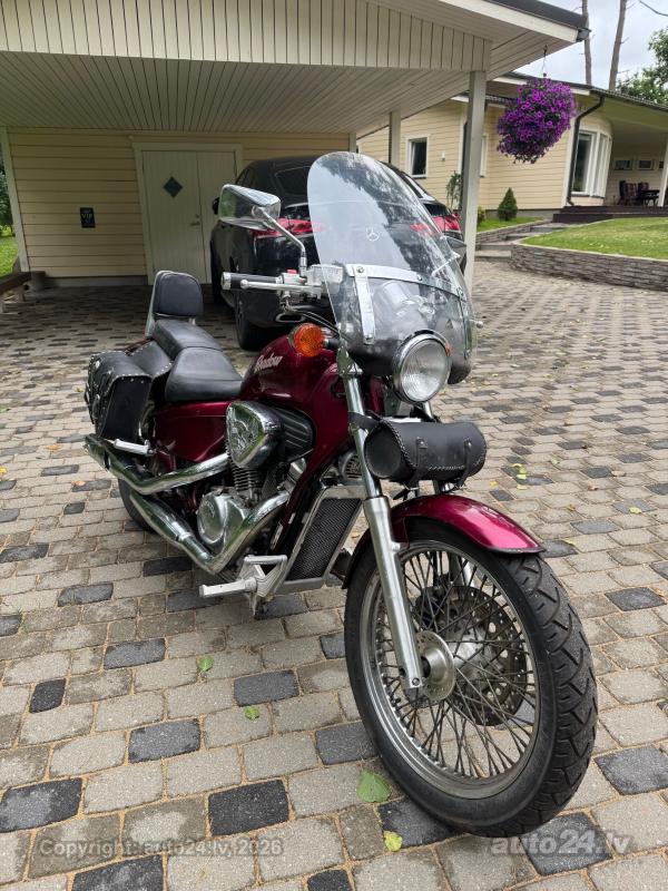 Sarkans Honda Shadow 600 1991 Tallina, ar dzinēja tilpumu 0.58 L un nobraukumu 51 tūkst. km par 1500 €, foto 6 vietnē AUTOMOTO.COM.LV