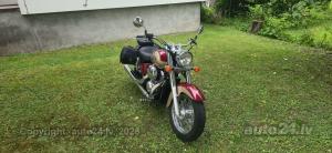 Melns Honda Shadow 750 2001 Tallina, ar dzinēja tilpumu 0.75 L un nobraukumu 54 tūkst. km par 4500 €, foto 7 vietnē AUTOMOTO.COM.LV