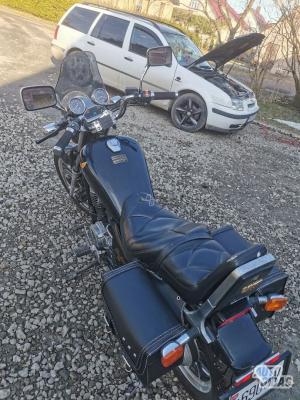 Melns Honda Shadow 1985 Šakiai, ar dzinēja tilpumu 0.50 L un nobraukumu 45 tūkst. km par 1600 €, foto 6 vietnē AUTOMOTO.COM.LV