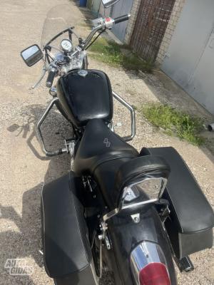 Black Honda Shadow 2005 in Jonava, with an engine capacity of 1.10 L and mileage of 20 thousand km for 3000 €, photo  on AUTOMOTO.COM.LV