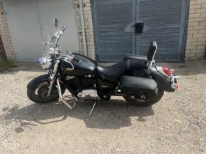 Melns Honda Shadow 2005 Jonava, ar dzinēja tilpumu 1.10 L un nobraukumu 20 tūkst. km par 3000 €, foto 7 vietnē AUTOMOTO.COM.LV