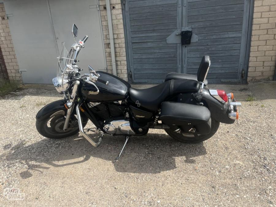 Melns Honda Shadow 2005 Jonava, ar dzinēja tilpumu 1.10 L un nobraukumu 20 tūkst. km par 3000 €, foto 7 vietnē AUTOMOTO.COM.LV