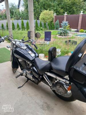 Black Honda Shadow 2009 in Vilnius, with an engine capacity of 0.75 L and mileage of 9 thousand km for 4500 €, photo 5 on AUTOMOTO.COM.LV