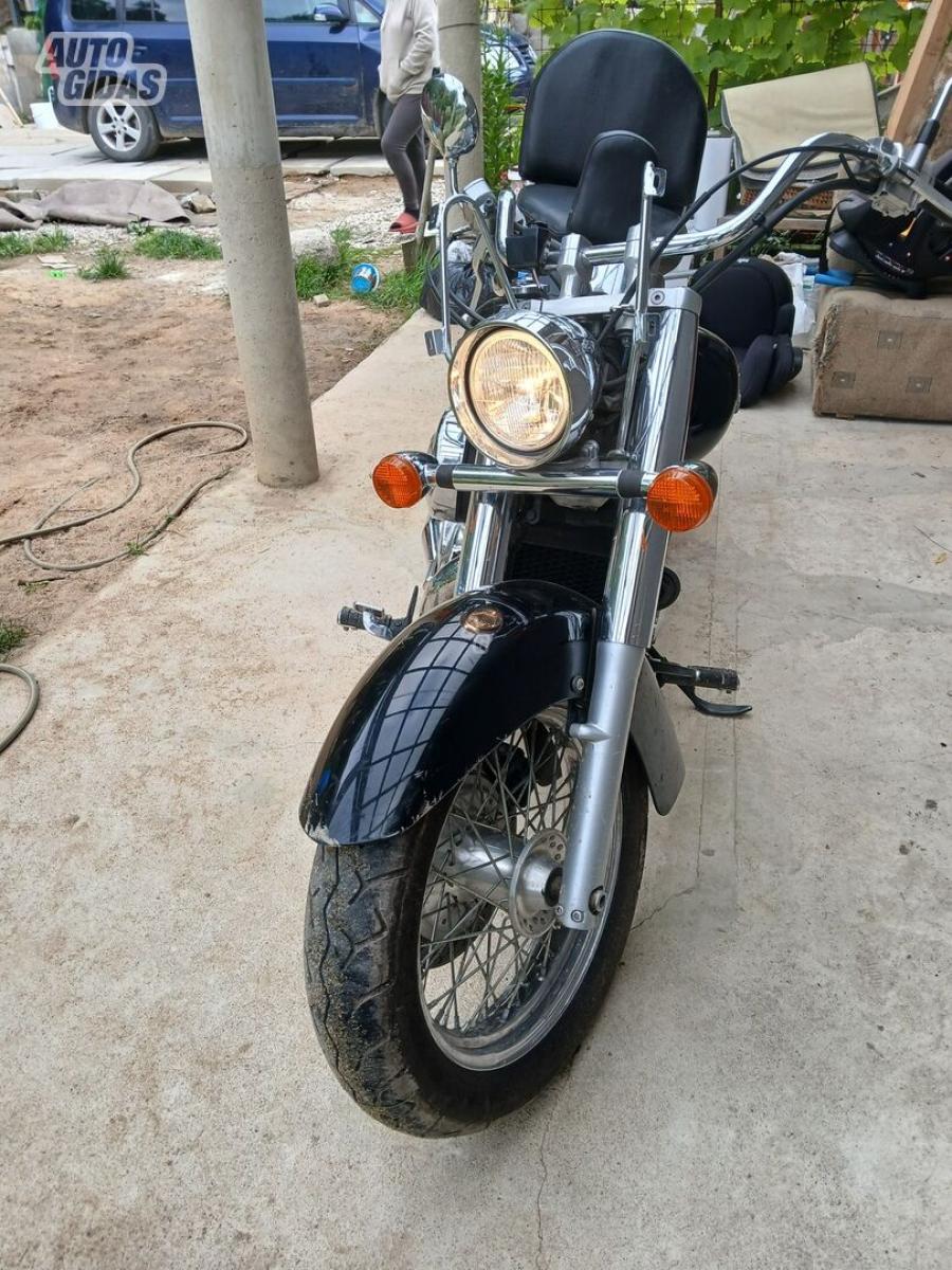 Black Honda Shadow 2009 in Vilnius, with an engine capacity of 0.75 L and mileage of 9 thousand km for 4500 €, photo 9 on AUTOMOTO.COM.LV