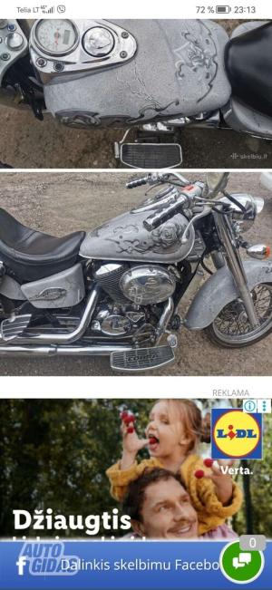 Grey Honda Shadow 2001 in Klaipeda, with an engine capacity of 0.75 L and mileage of 73 thousand km for 2000 €, photo 2 on AUTOMOTO.COM.LV