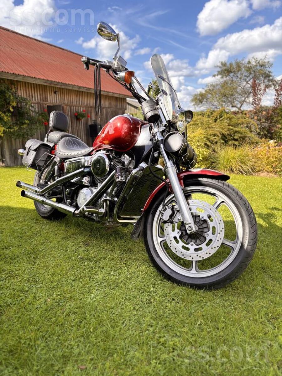Honda Shadow 1996 in Cesis, with an engine capacity of 1.10 L and mileage of 0 thousand km for 3800 €, photo 1 on AUTOMOTO.COM.LV