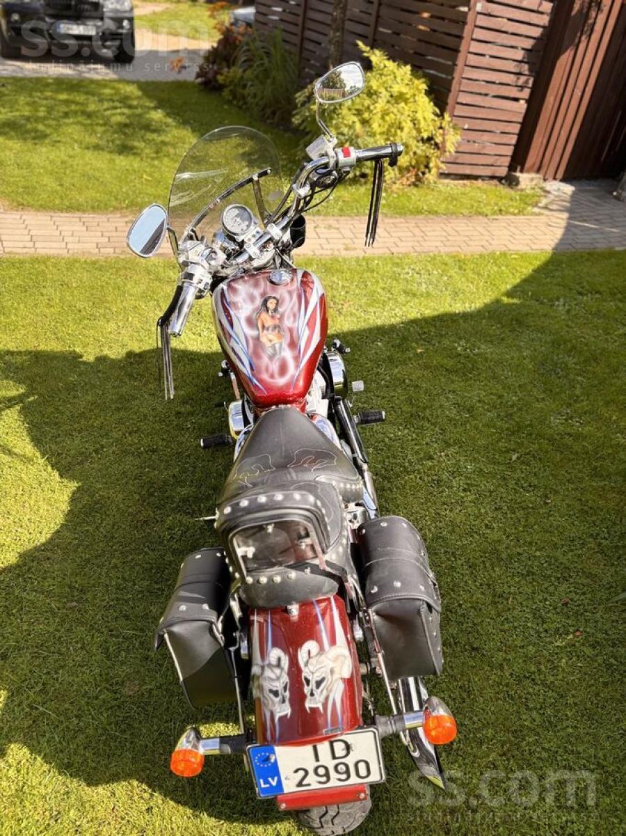 Honda Shadow 1996 in Cesis, with an engine capacity of 1.10 L and mileage of 0 thousand km for 3800 €, photo 10 on AUTOMOTO.COM.LV