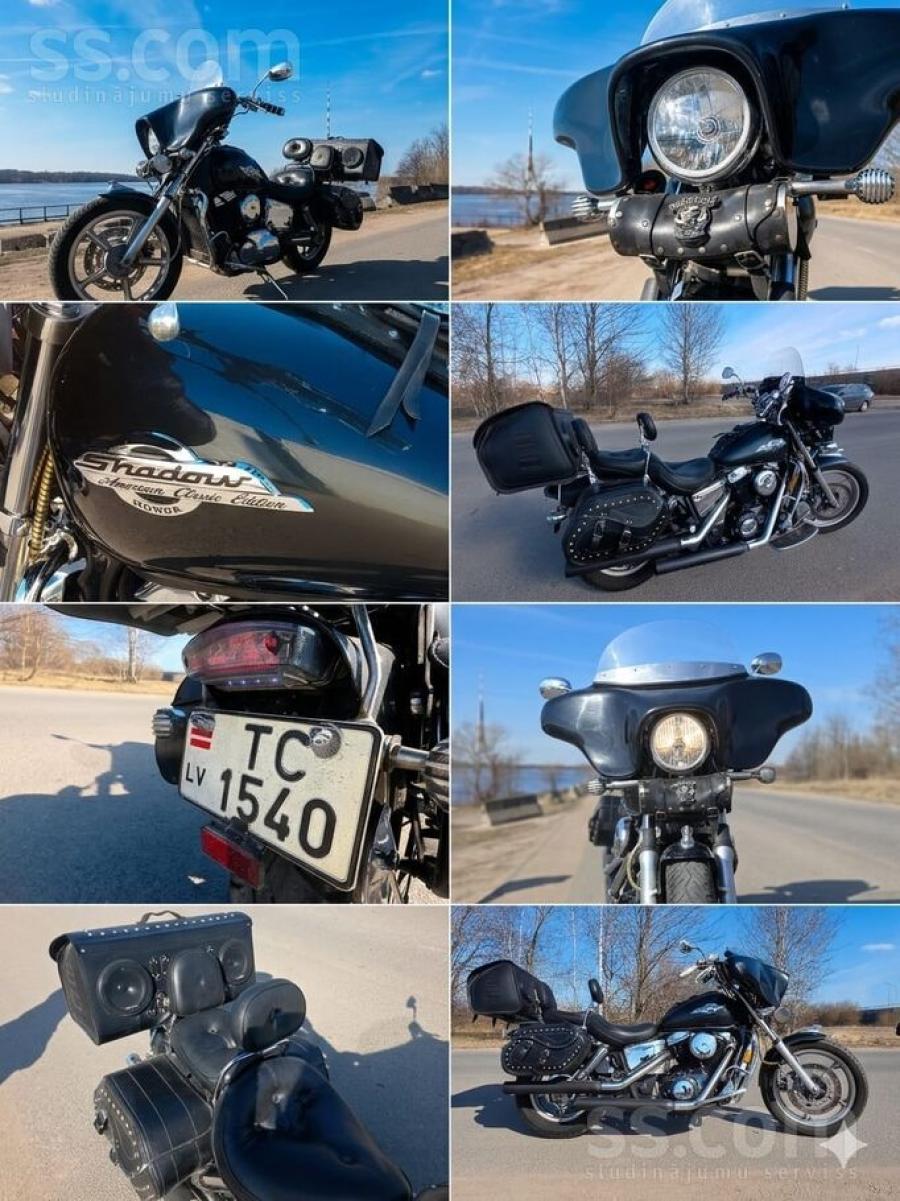 Honda Shadow 1997 Rīga, ar dzinēja tilpumu 1.10 L un nobraukumu 0 tūkst. km par 3800 €, foto 1 vietnē AUTOMOTO.COM.LV