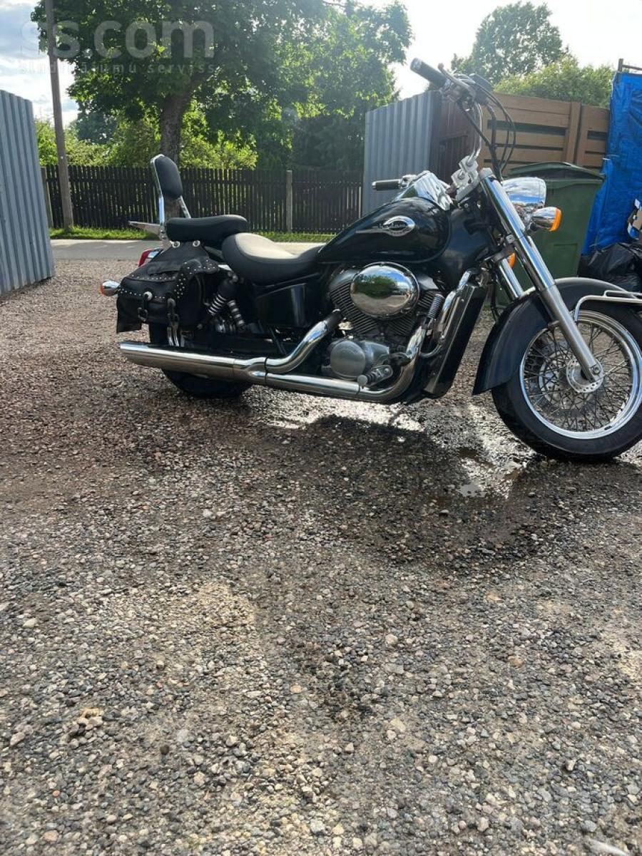 Honda Shadow 1999 in Riga, with an engine capacity of 0.75 L and mileage of 0 thousand km for 3500 €, photo 1 on AUTOMOTO.COM.LV