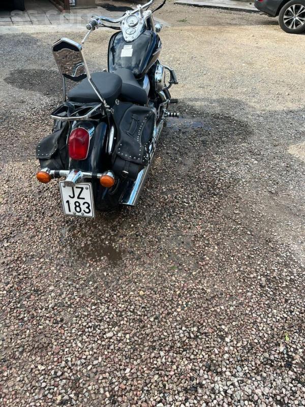 Honda Shadow 1999 in Riga, with an engine capacity of 0.75 L and mileage of 0 thousand km for 3500 €, photo 4 on AUTOMOTO.COM.LV