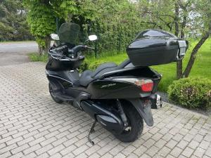 Black Honda Silverwing 2009 in Sirvintos, with an engine capacity of 0.40 L and mileage of 44 thousand km for 2200 €, photo 9 on AUTOMOTO.COM.LV