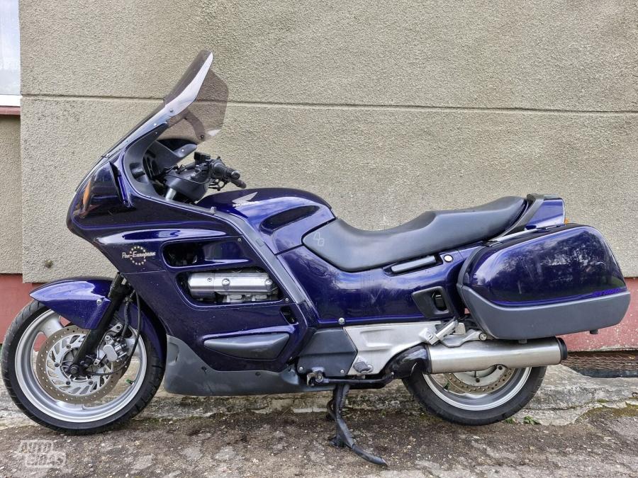 Blue Honda ST 1996 in Kaunas, with an engine capacity of 1.10 L and mileage of 80 thousand km for 1650 €, photo 1 on AUTOMOTO.COM.LV