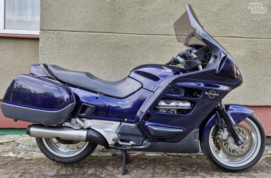 Blue Honda ST 1996 in Kaunas, with an engine capacity of 1.10 L and mileage of 80 thousand km for 1650 €, photo 3 on AUTOMOTO.COM.LV