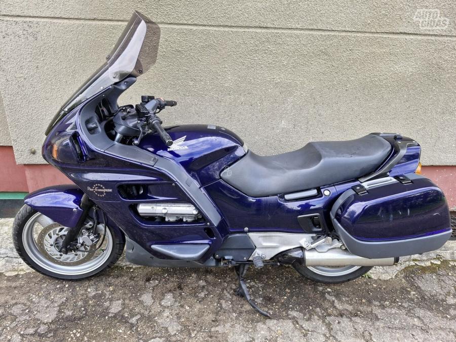 Blue Honda ST 1996 in Kaunas, with an engine capacity of 1.10 L and mileage of 80 thousand km for 1650 €, photo 5 on AUTOMOTO.COM.LV