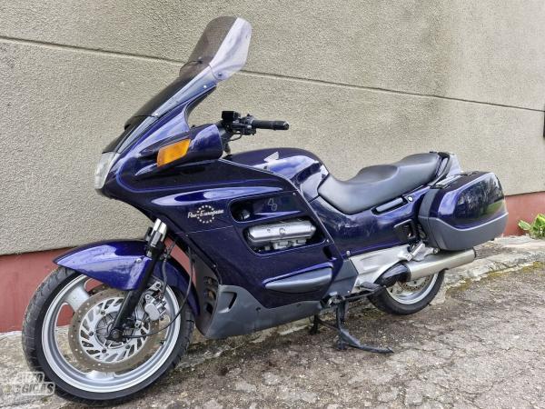 Blue Honda ST 1996 in Kaunas, with an engine capacity of 1.10 L and mileage of 80 thousand km for 1650 €, photo 6 on AUTOMOTO.COM.LV