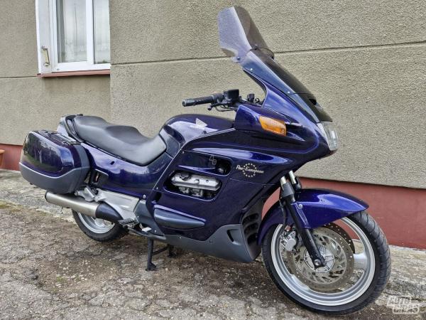 Blue Honda ST 1996 in Kaunas, with an engine capacity of 1.10 L and mileage of 80 thousand km for 1650 €, photo 9 on AUTOMOTO.COM.LV