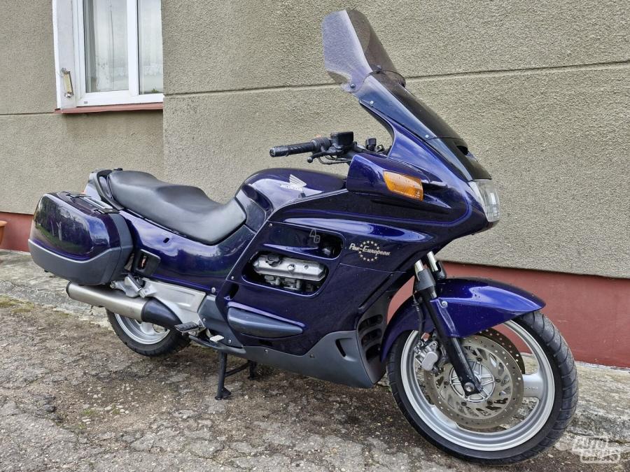 Blue Honda ST 1996 in Kaunas, with an engine capacity of 1.10 L and mileage of 80 thousand km for 1650 €, photo 9 on AUTOMOTO.COM.LV