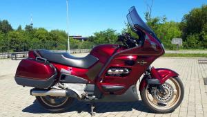 Sarkans Honda ST 2001 Viļņa, ar dzinēja tilpumu 1.10 L un nobraukumu 58 tūkst. km par 1999 €, foto 3 vietnē AUTOMOTO.COM.LV
