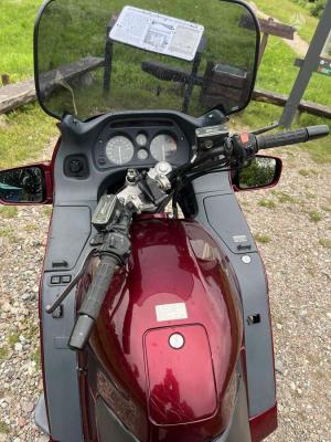Red Honda ST 2001 in Gargzdai, with an engine capacity of 1.10 L and mileage of 198 thousand km for 1999 €, photo 8 on AUTOMOTO.COM.LV