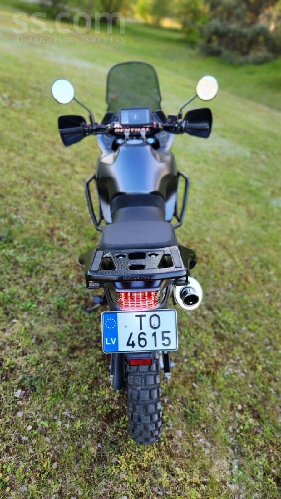 Honda Transalp 2003 in Daugavpils, with an engine capacity of 0.65 L and mileage of 0 thousand km for 3999 €, photo 9 on AUTOMOTO.COM.LV