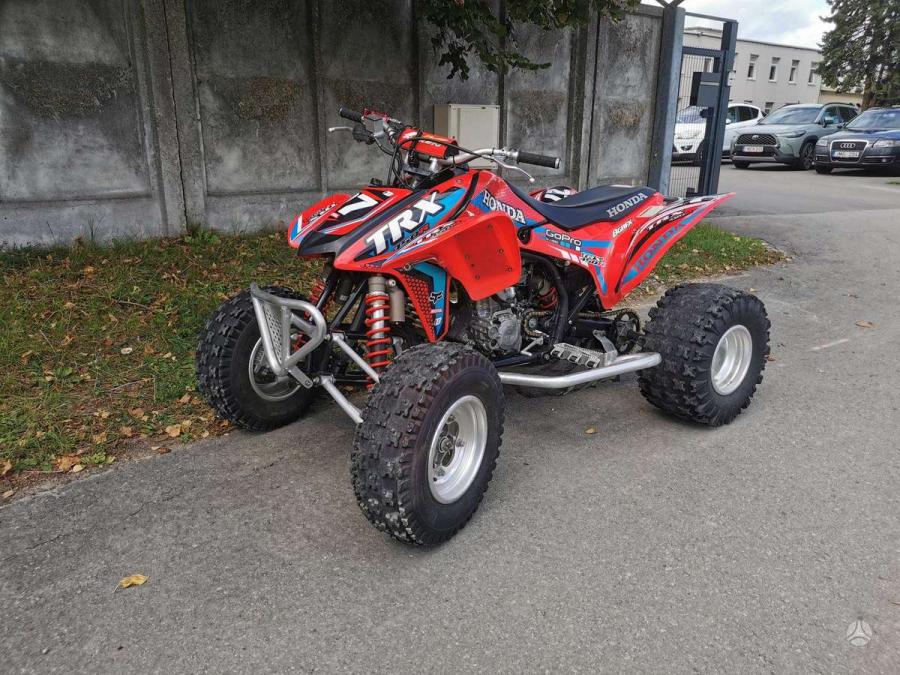 Хонда TRX 2007 в Вевис, объемом двигателя 0.45 л и пробегом 0 тыс. км за 4200 €, фото 7 на AUTOMOTO.COM.LV