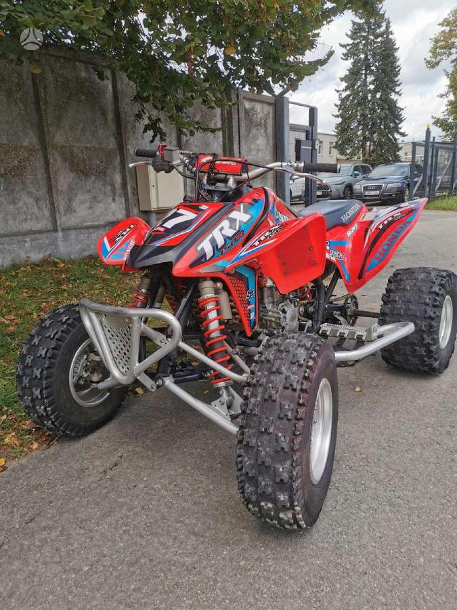 Хонда TRX 2007 в Вевис, объемом двигателя 0.45 л и пробегом 0 тыс. км за 4200 €, фото 19 на AUTOMOTO.COM.LV